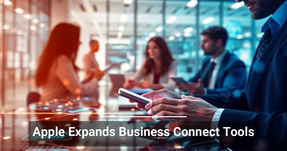 Apple Expands Business Connect Tools | Davis IT Solutions Apple Expands Business Connect Tools | Davis IT Solutions
